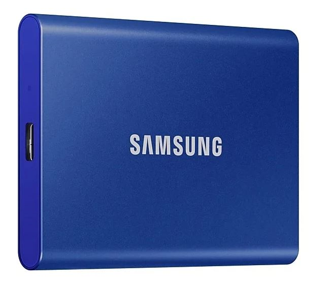 Твердотельный диск SSD Samsung T7 External 1Tb (1024GB) BLUE USB 3.2 ...